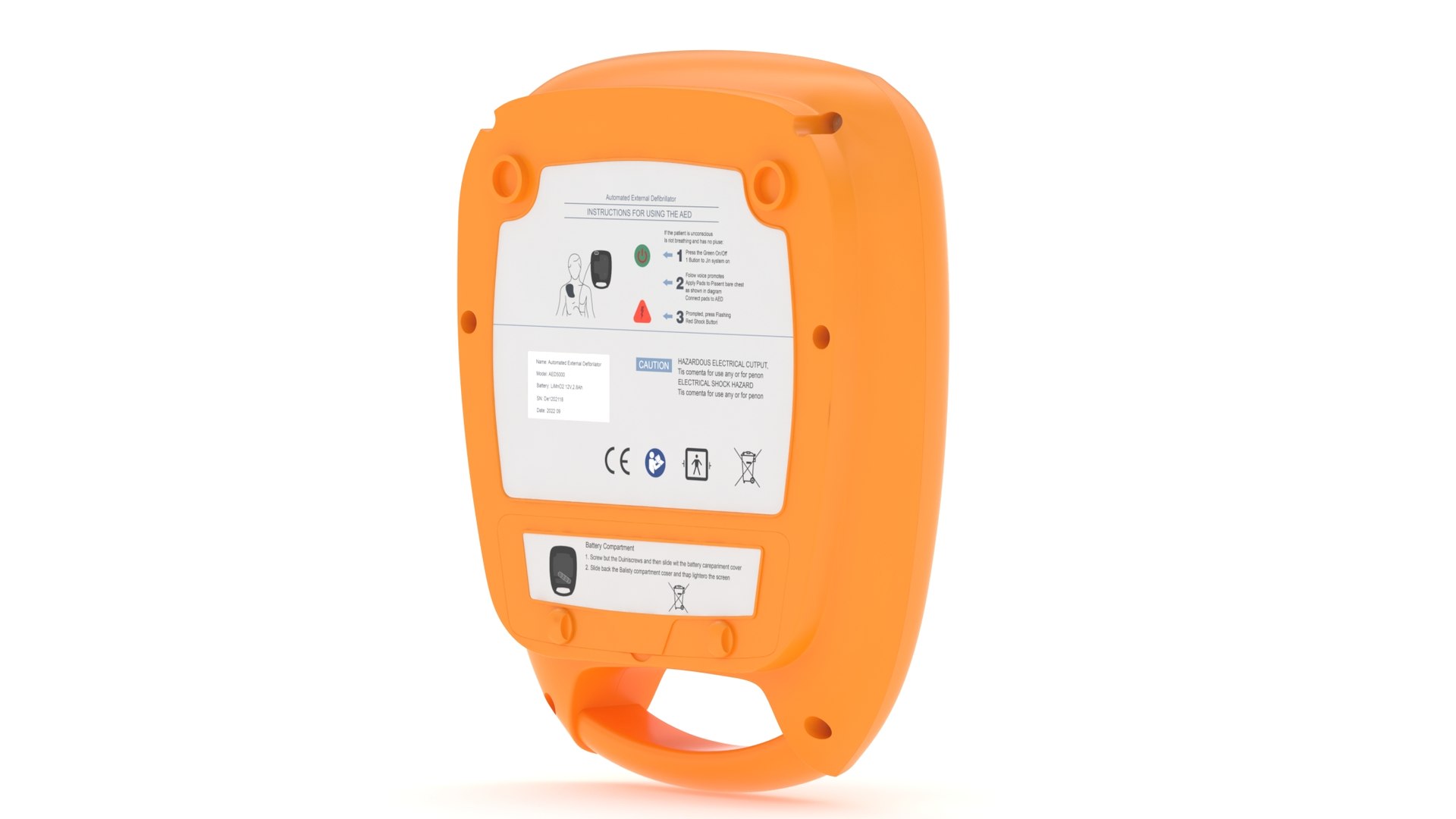 Medical AED Model - TurboSquid 2363400