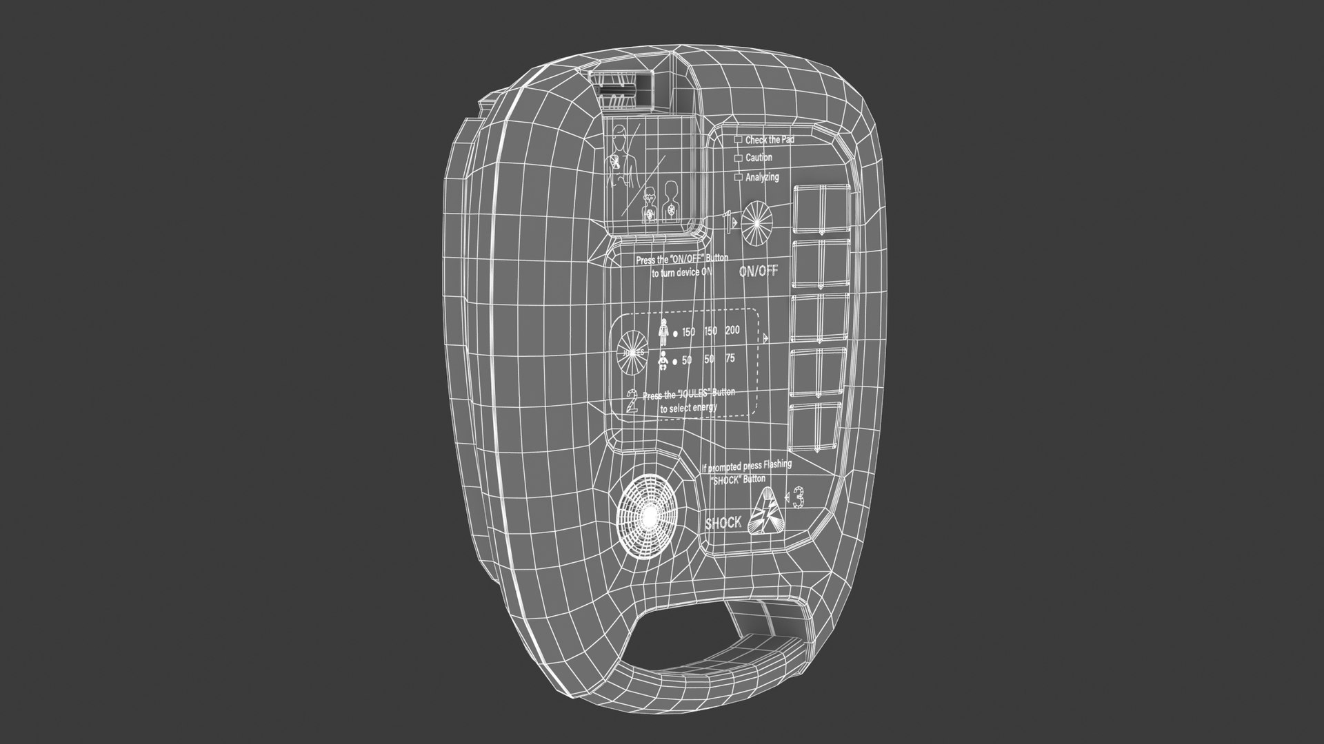 Medical AED Model - TurboSquid 2363400