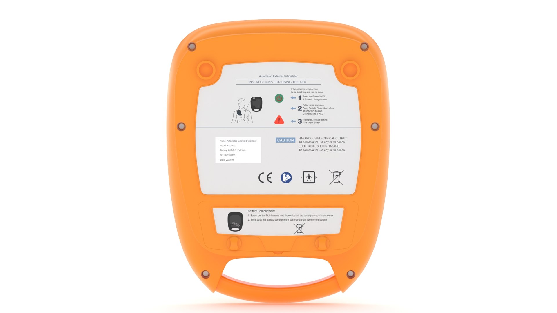 Medical AED Model - TurboSquid 2363400