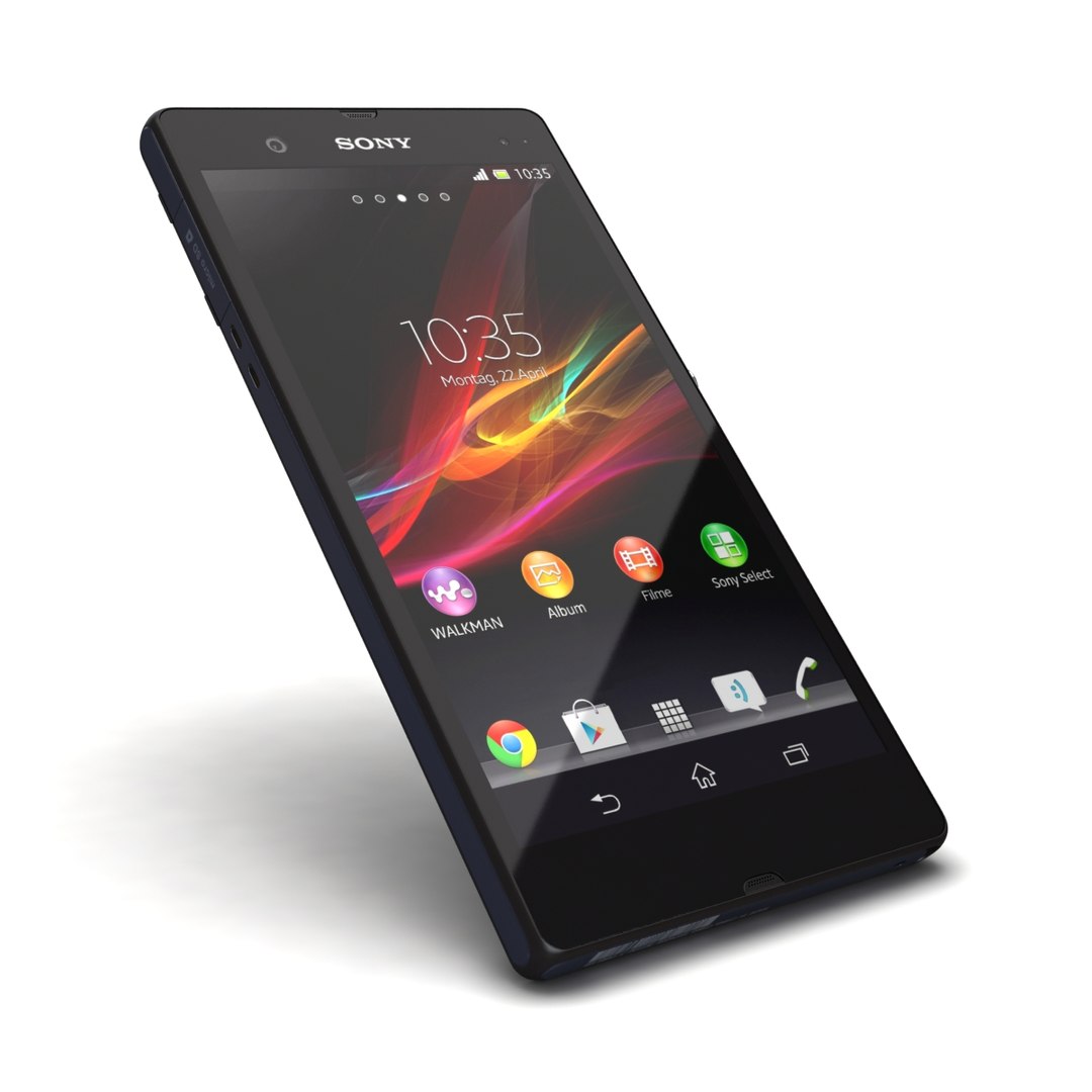 sony xperia z cellphone 3d max