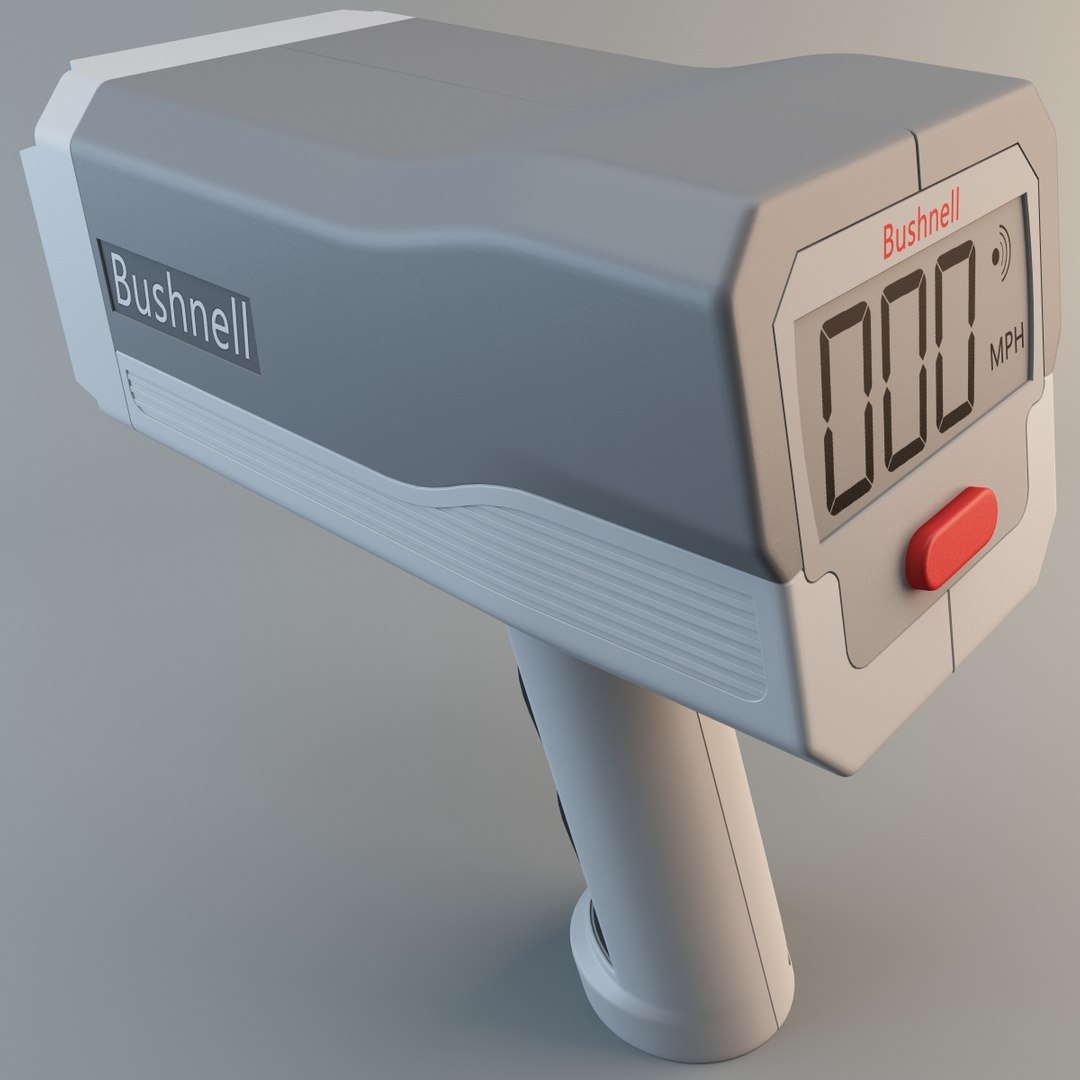 3d Model Bushnell Speedster Iii Radar