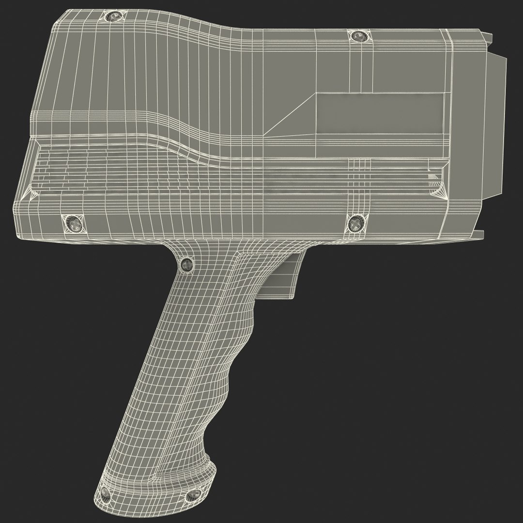 3d Model Bushnell Speedster Iii Radar