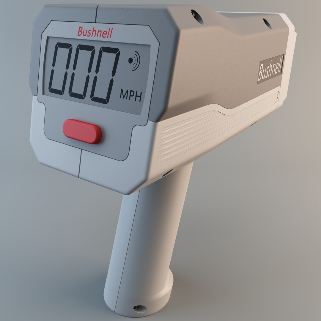 3d Model Bushnell Speedster Iii Radar