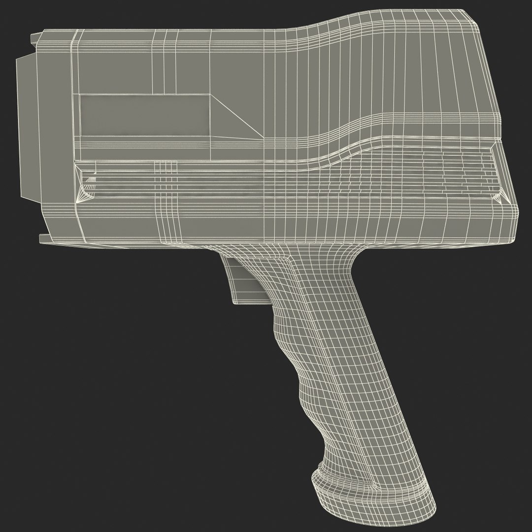 3d Model Bushnell Speedster Iii Radar