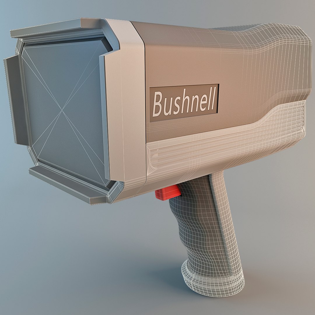 3d Model Bushnell Speedster Iii Radar