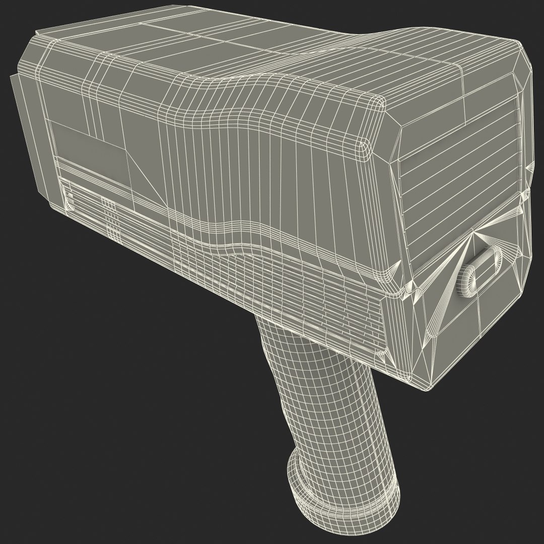 3d Model Bushnell Speedster Iii Radar