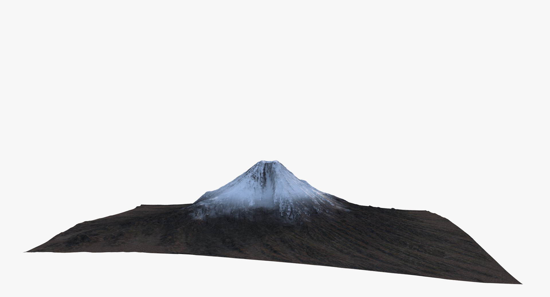 Mount fuji 3D - TurboSquid 1243662
