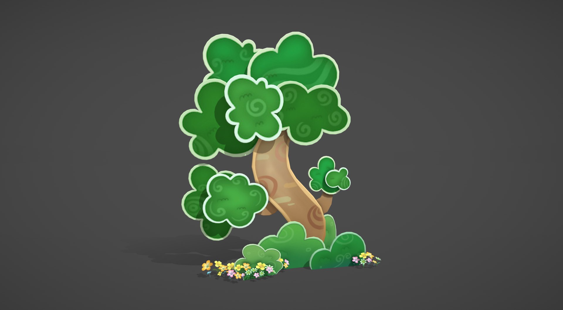 3D Broad Tree Type - TurboSquid 1888465