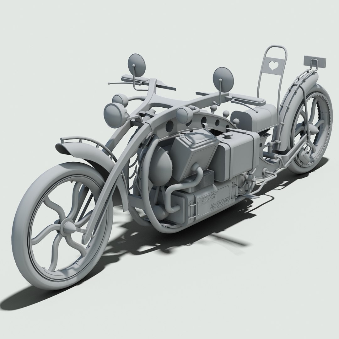 Steampunk Concept 3d Model