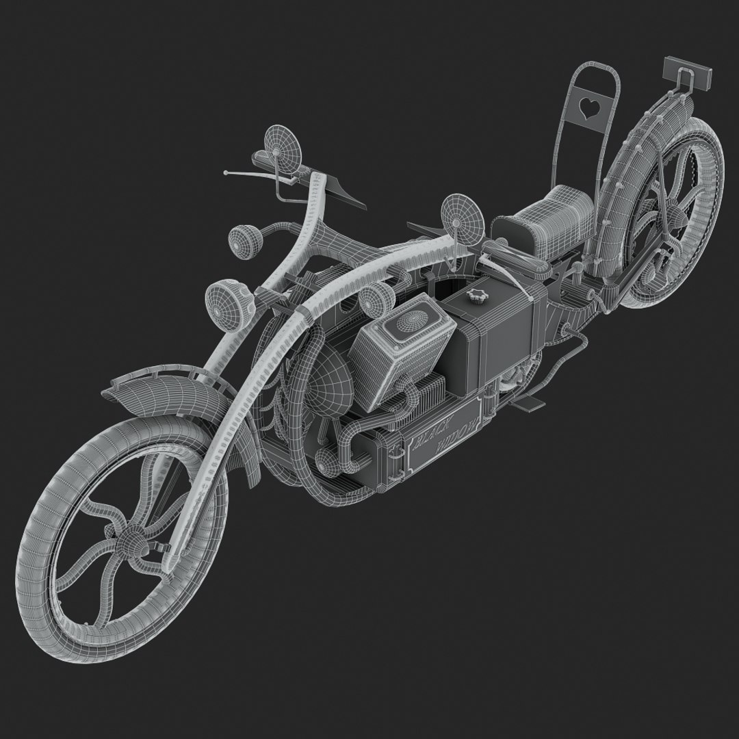 Steampunk Concept 3d Model