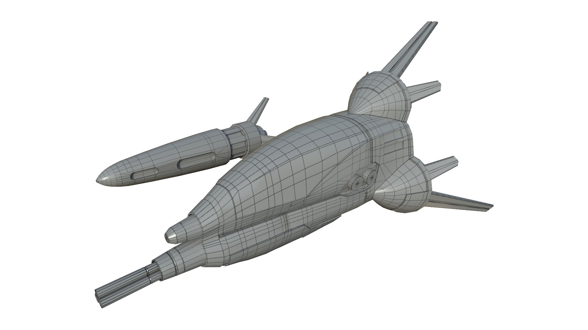 Fighter Pod 3D model - TurboSquid 2158384