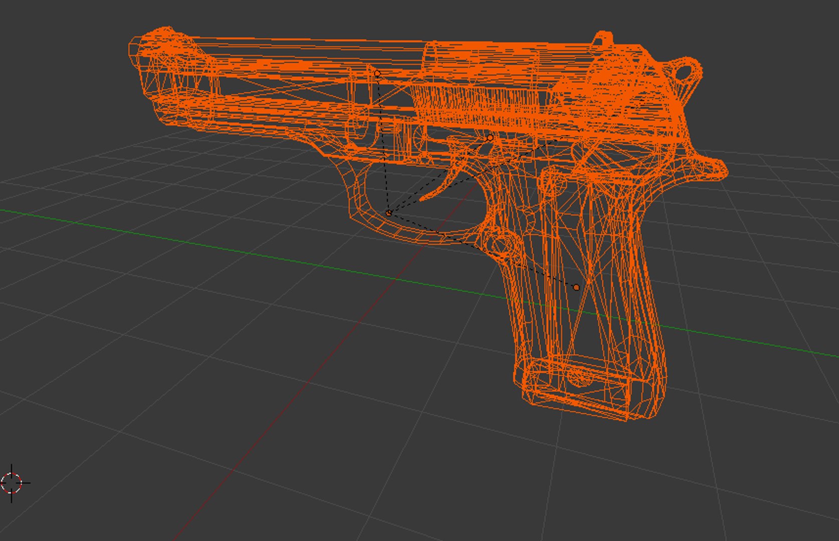 3d M9 Handgun