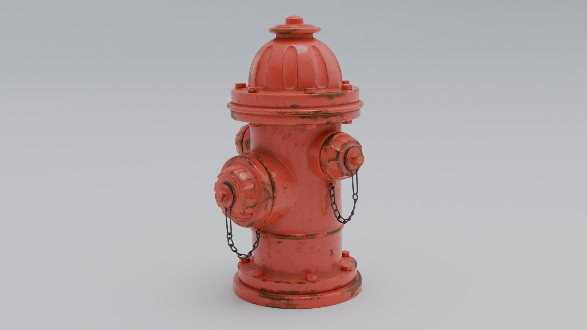 Cartoon Fire Hydrant PBR 3D Model - TurboSquid 2265372