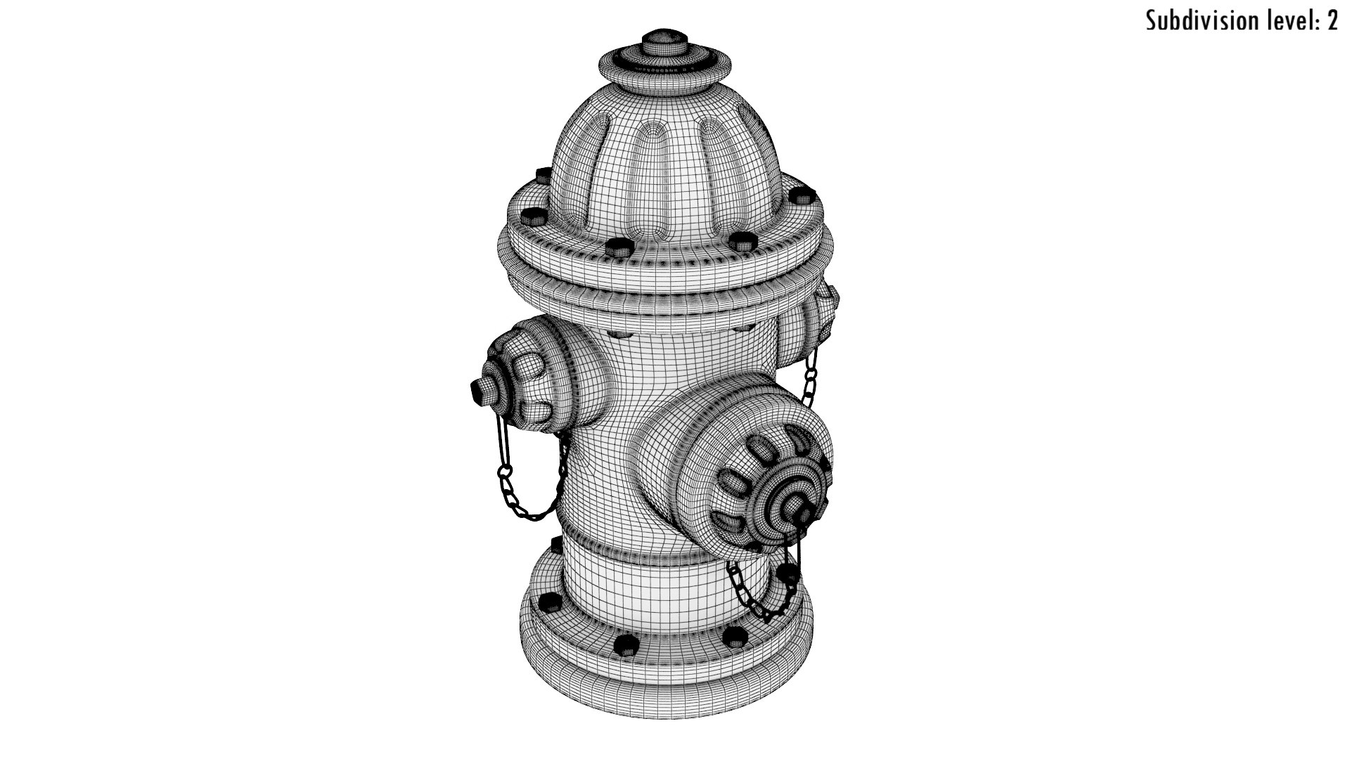 Cartoon Fire Hydrant PBR 3D Model - TurboSquid 2265372