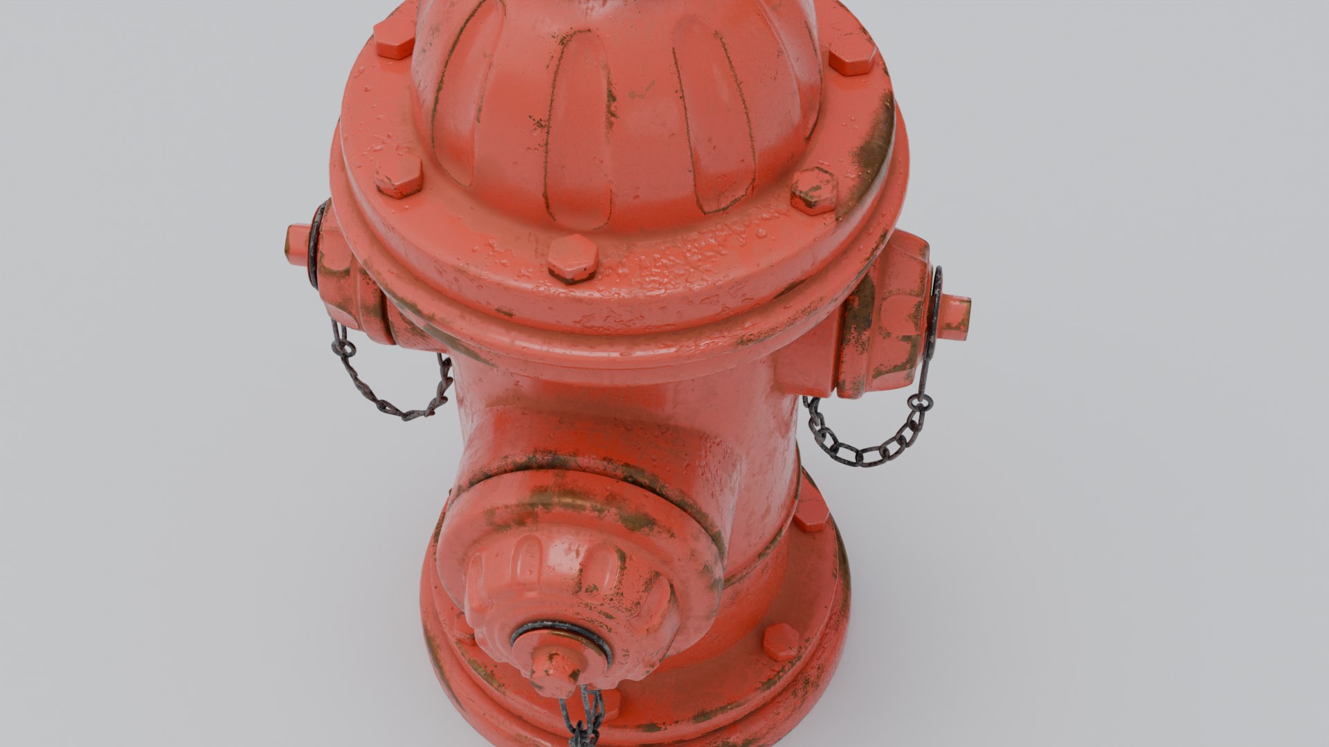Cartoon Fire Hydrant PBR 3D Model - TurboSquid 2265372