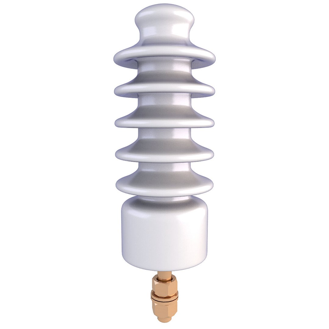 Ceramic Insulator Voltage 3D Model - TurboSquid 1698518
