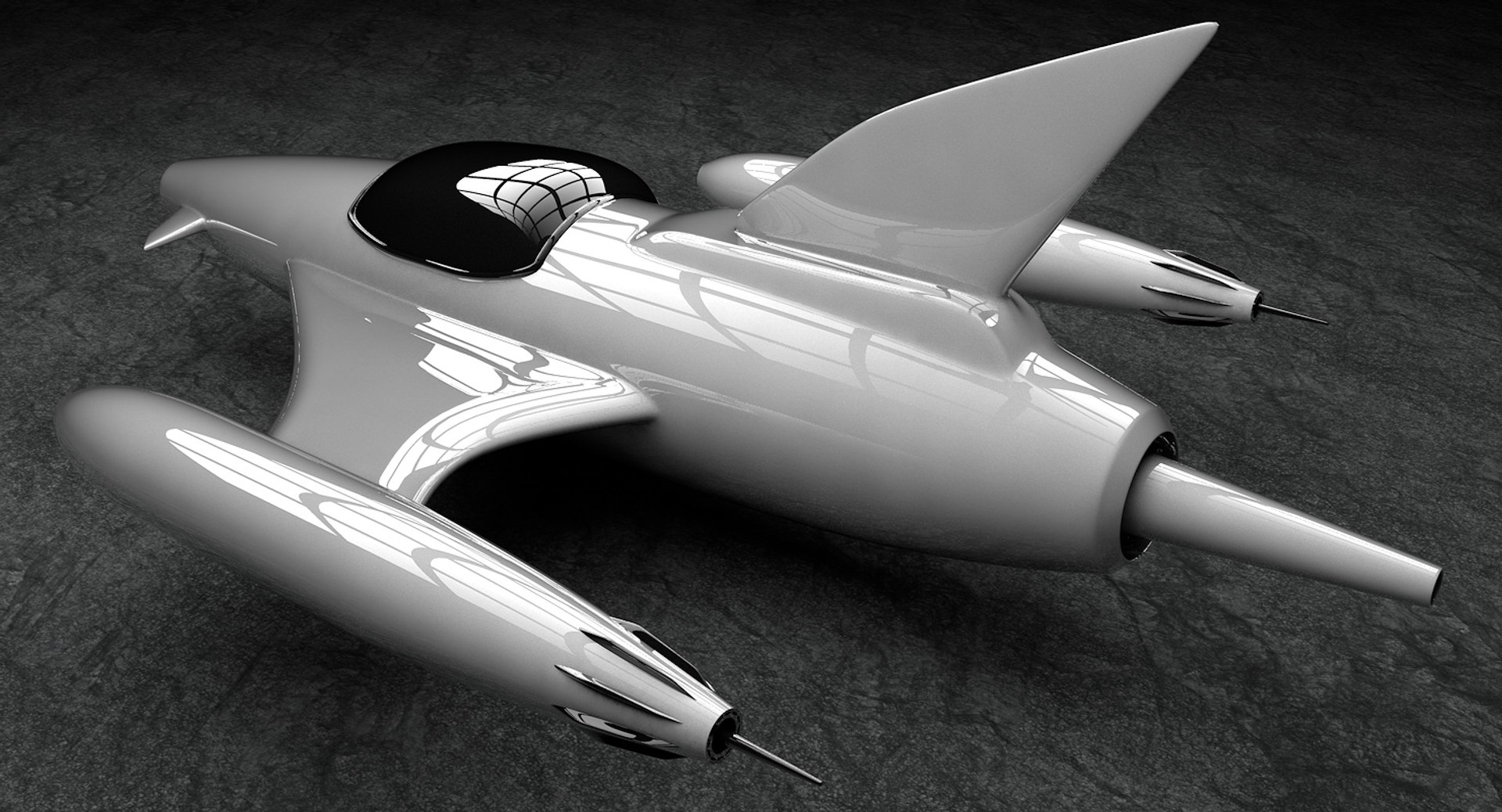 3d Jet Aircraft Model