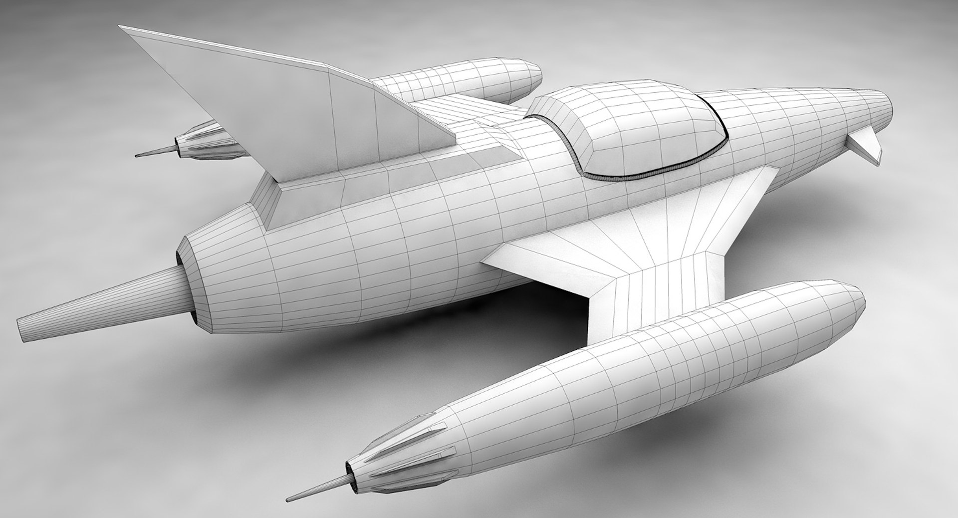 3d Jet Aircraft Model