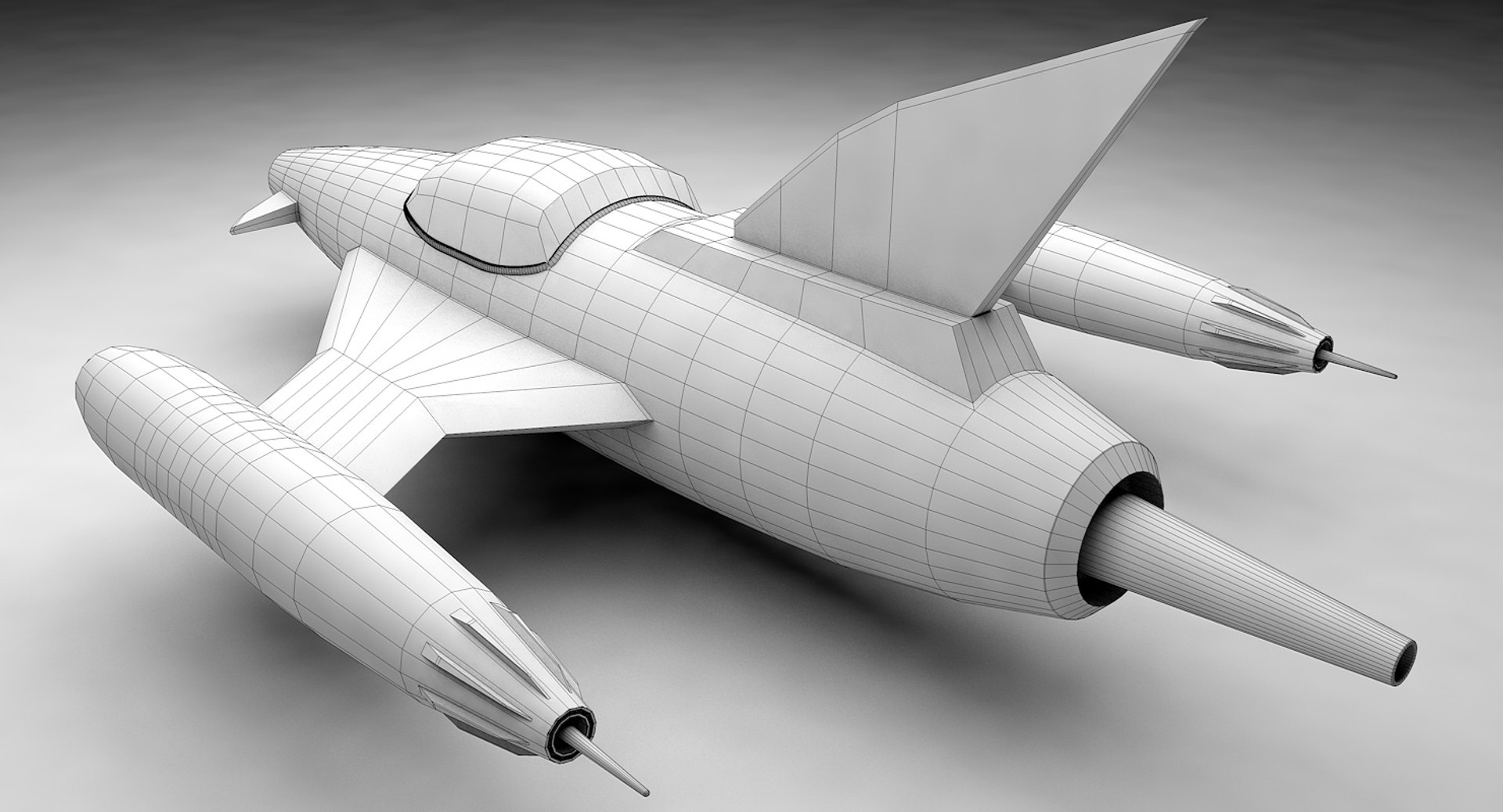 3d Jet Aircraft Model