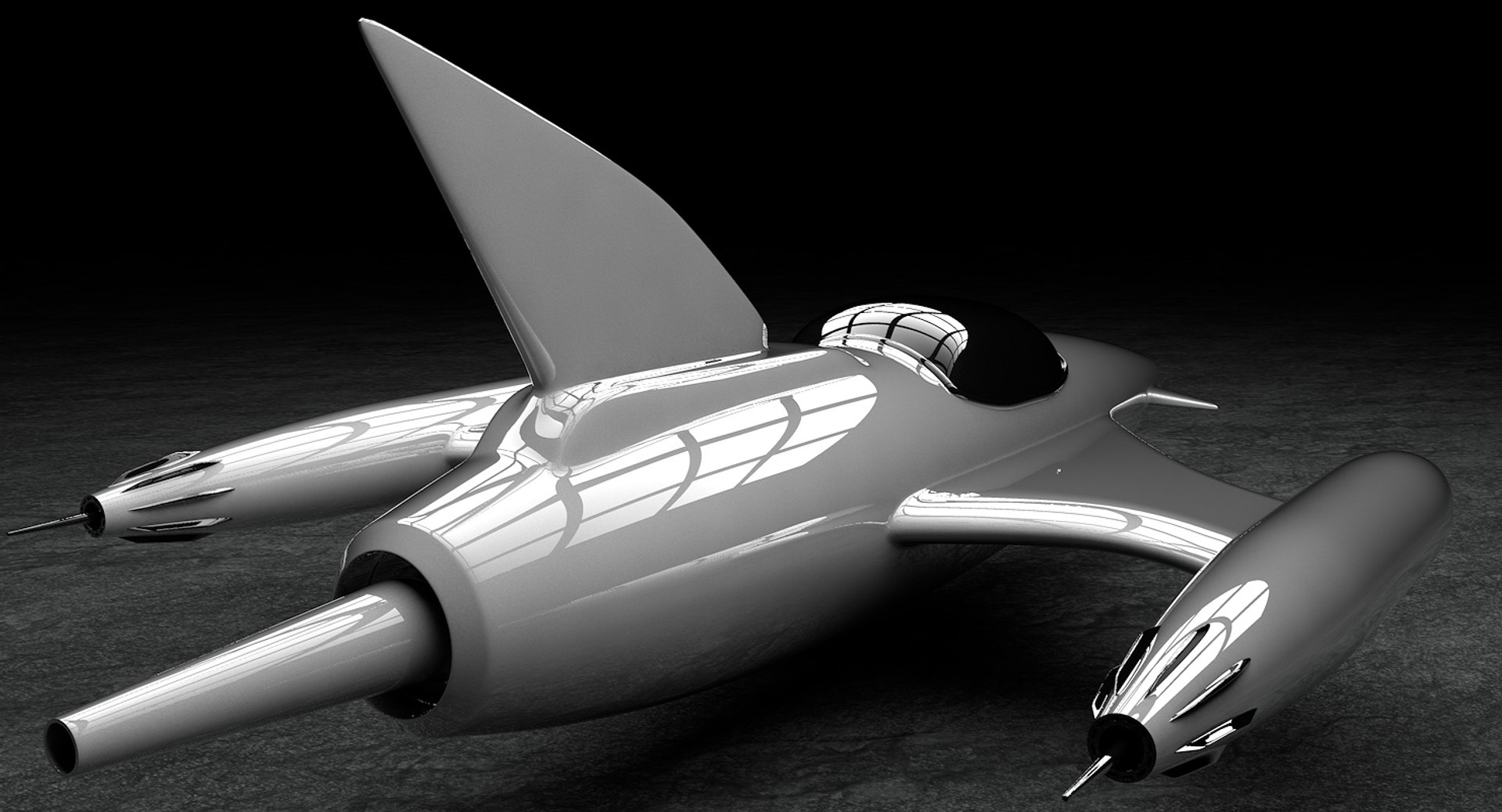 3d Jet Aircraft Model