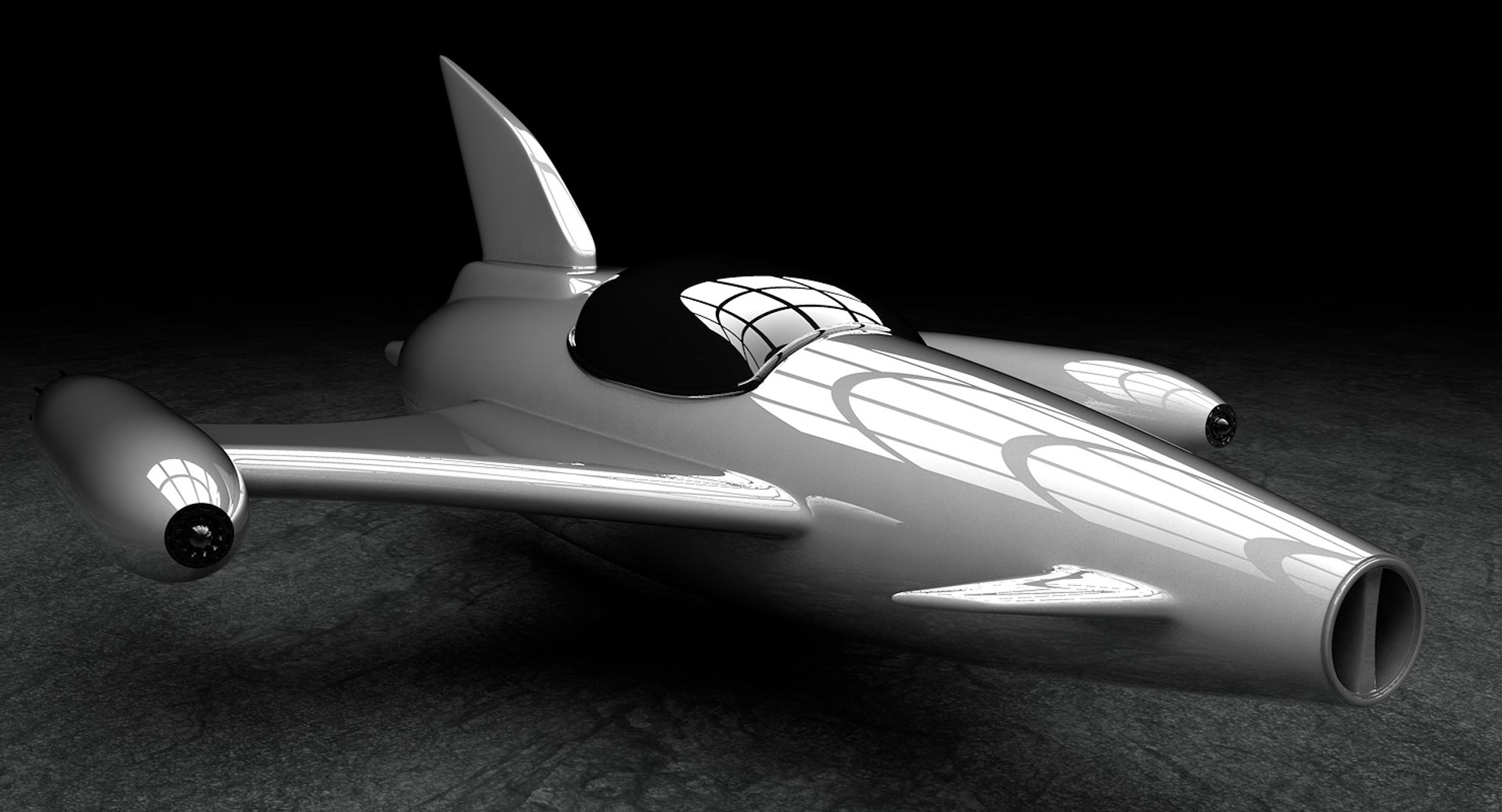 3d Jet Aircraft Model