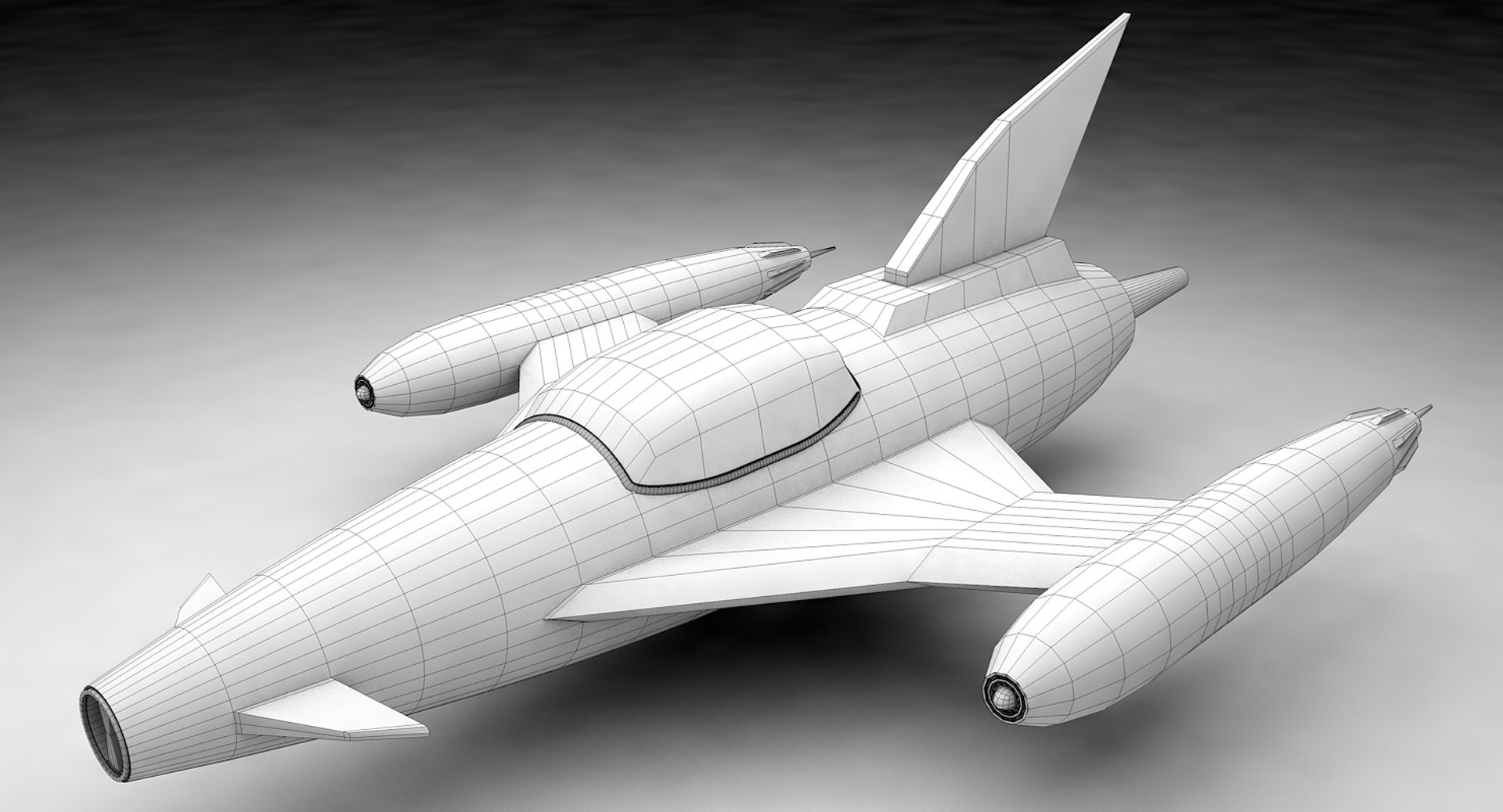3d Jet Aircraft Model