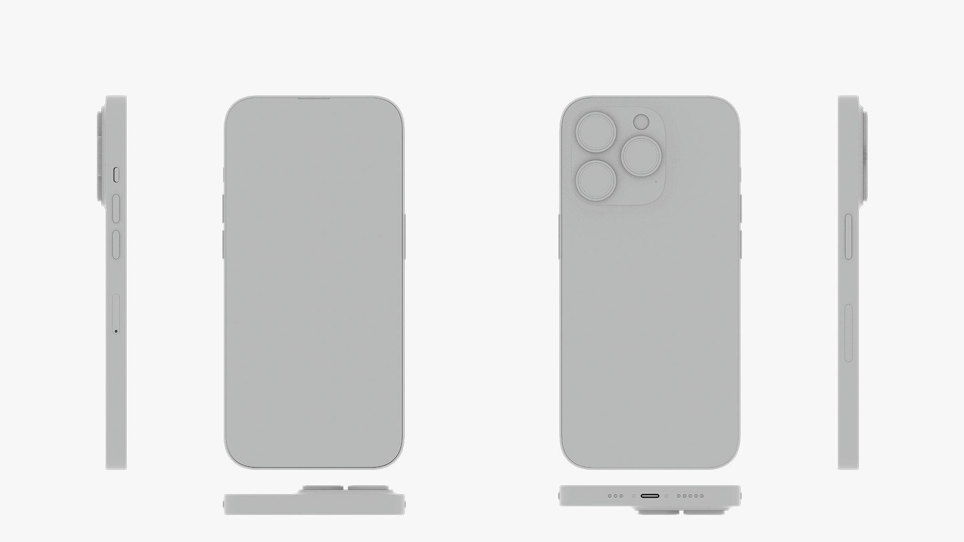 IPhone 14 Pro Space Black 3D Model - TurboSquid 1969124