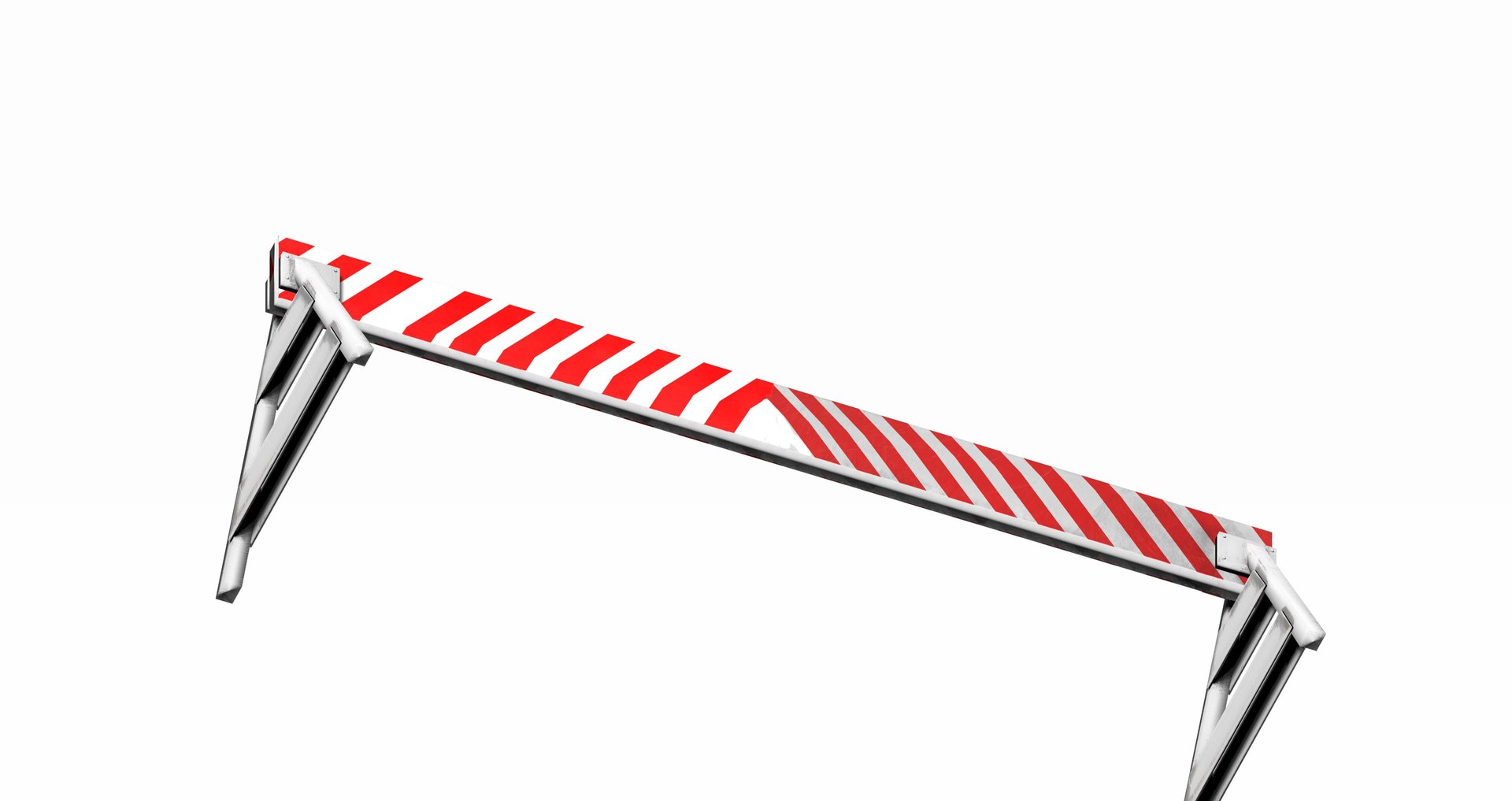 Triangle feeted long strip traffic barrier 3D model - TurboSquid 2085573