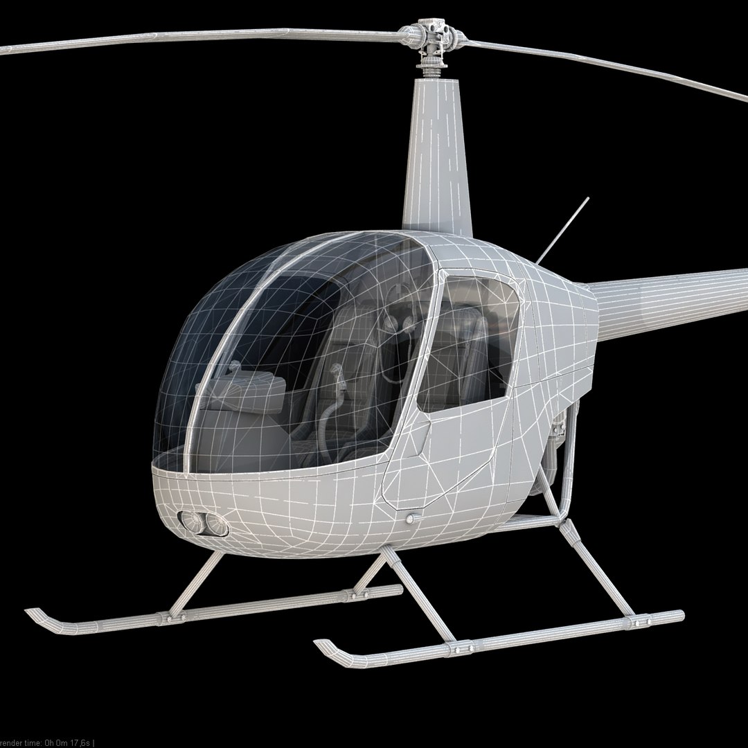 Robinson R22 Helicopter Military Max