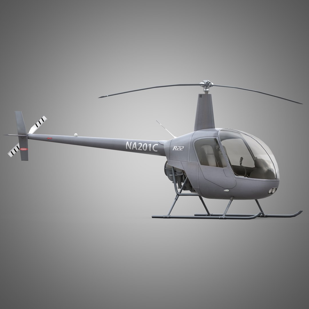 Robinson R22 Helicopter Military Max