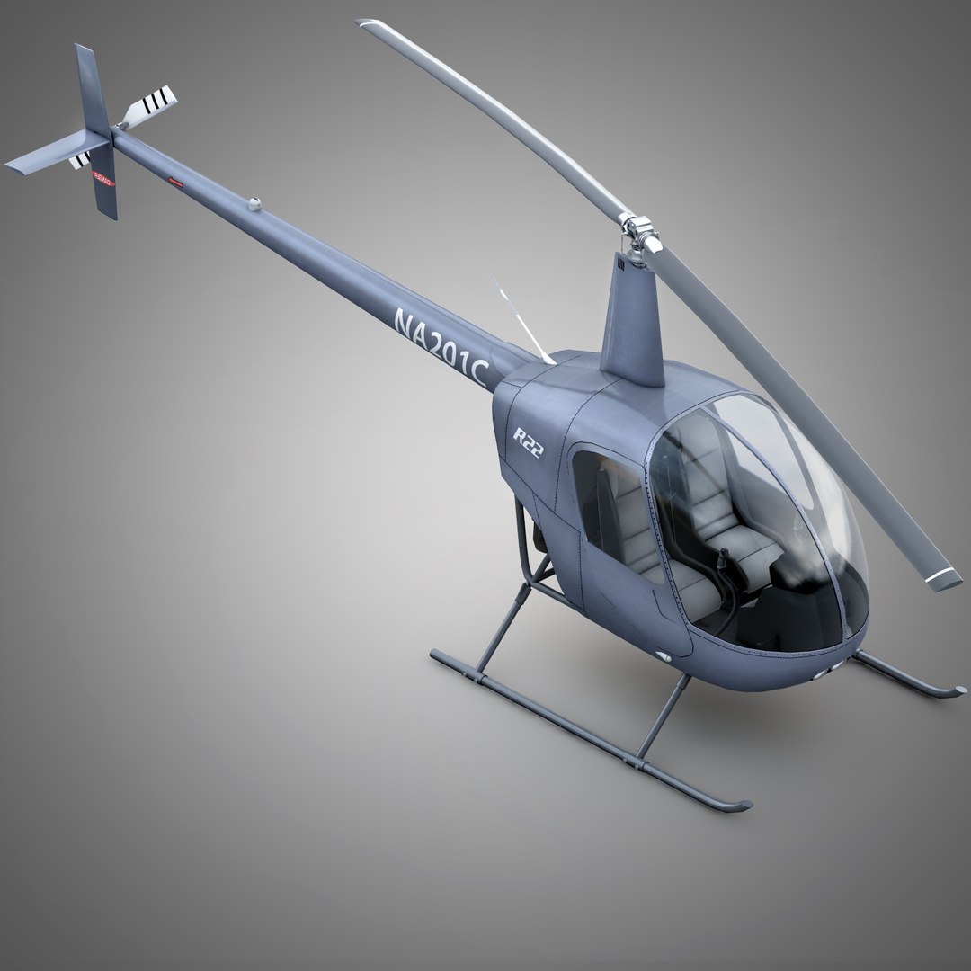 Robinson R22 Helicopter Military Max