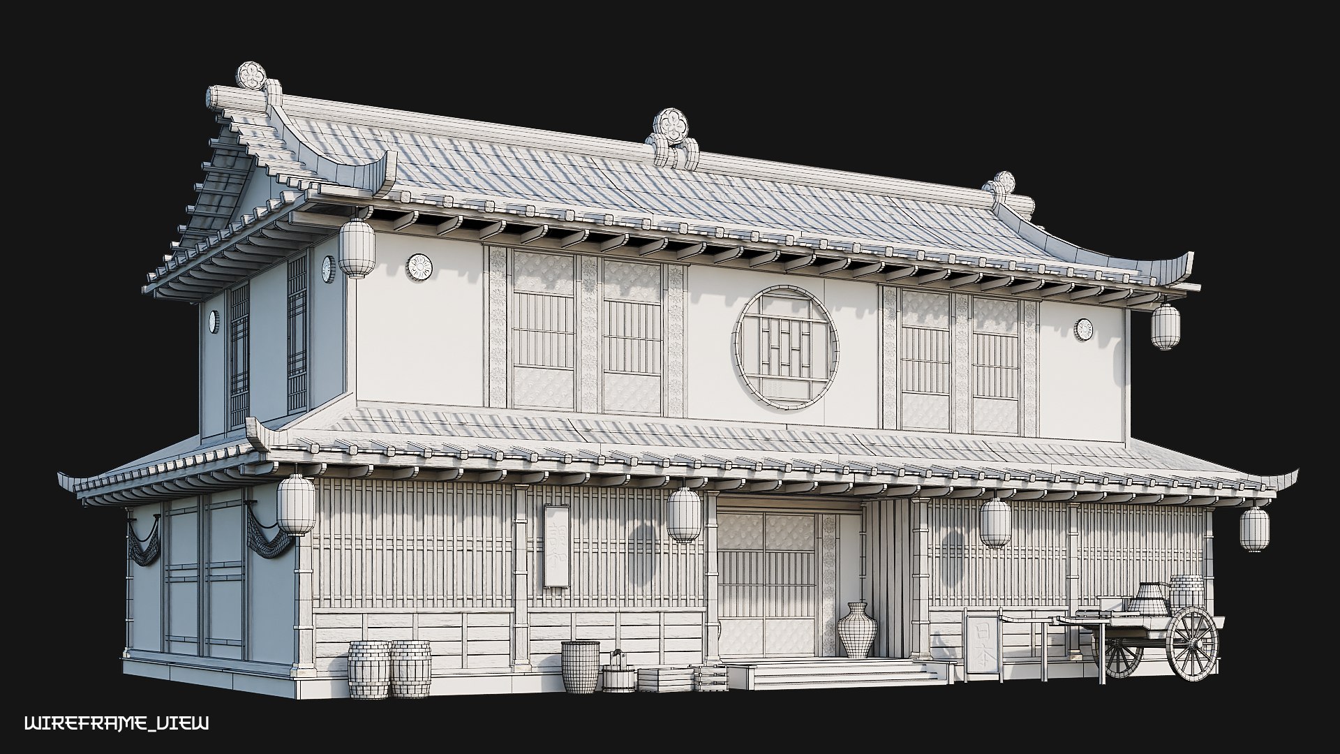 3D 50 JAPAN BUILDINGS - 4K PBR HIGH QUALITY - TurboSquid 2259577