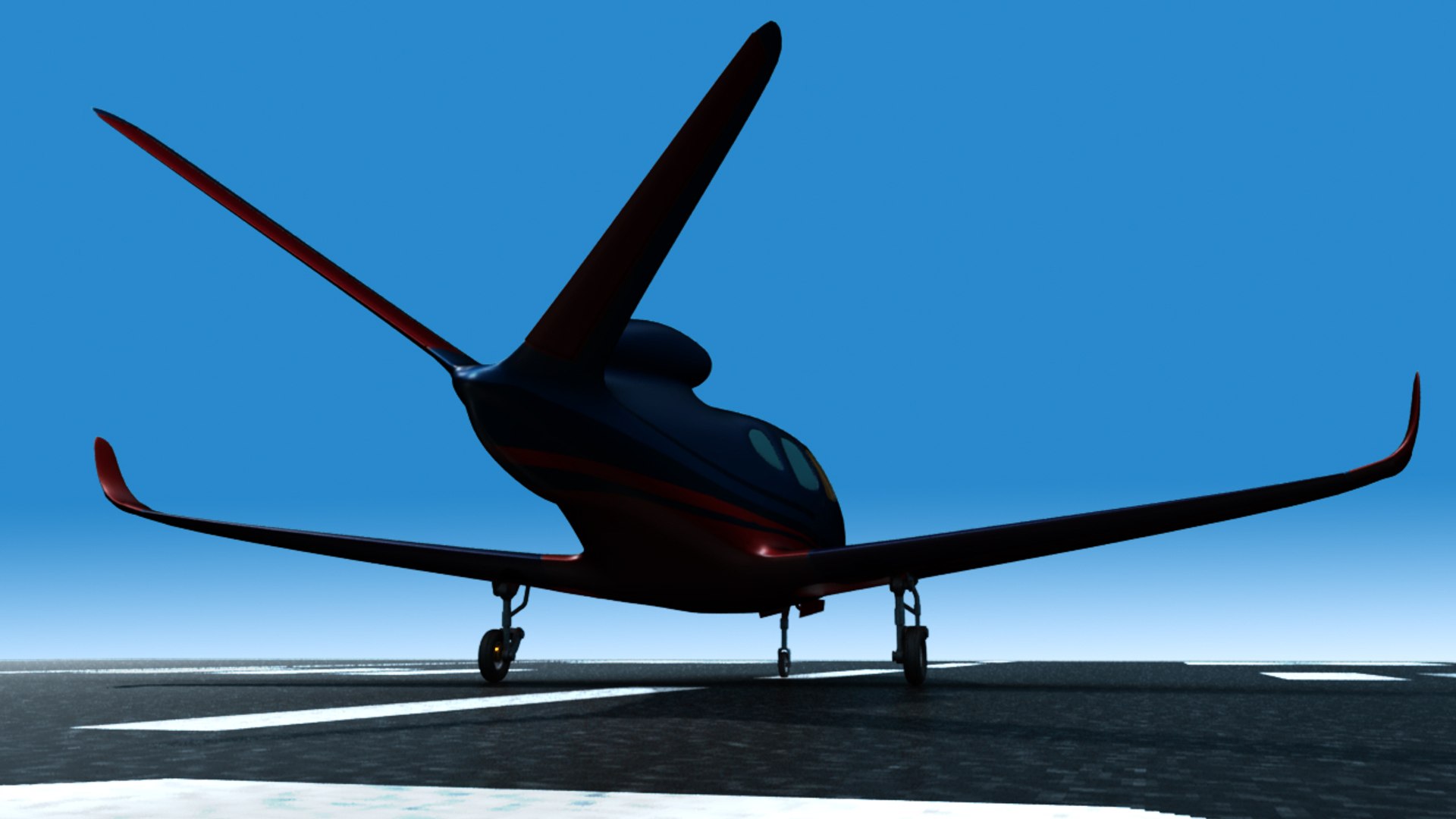 3d Model Of Jet