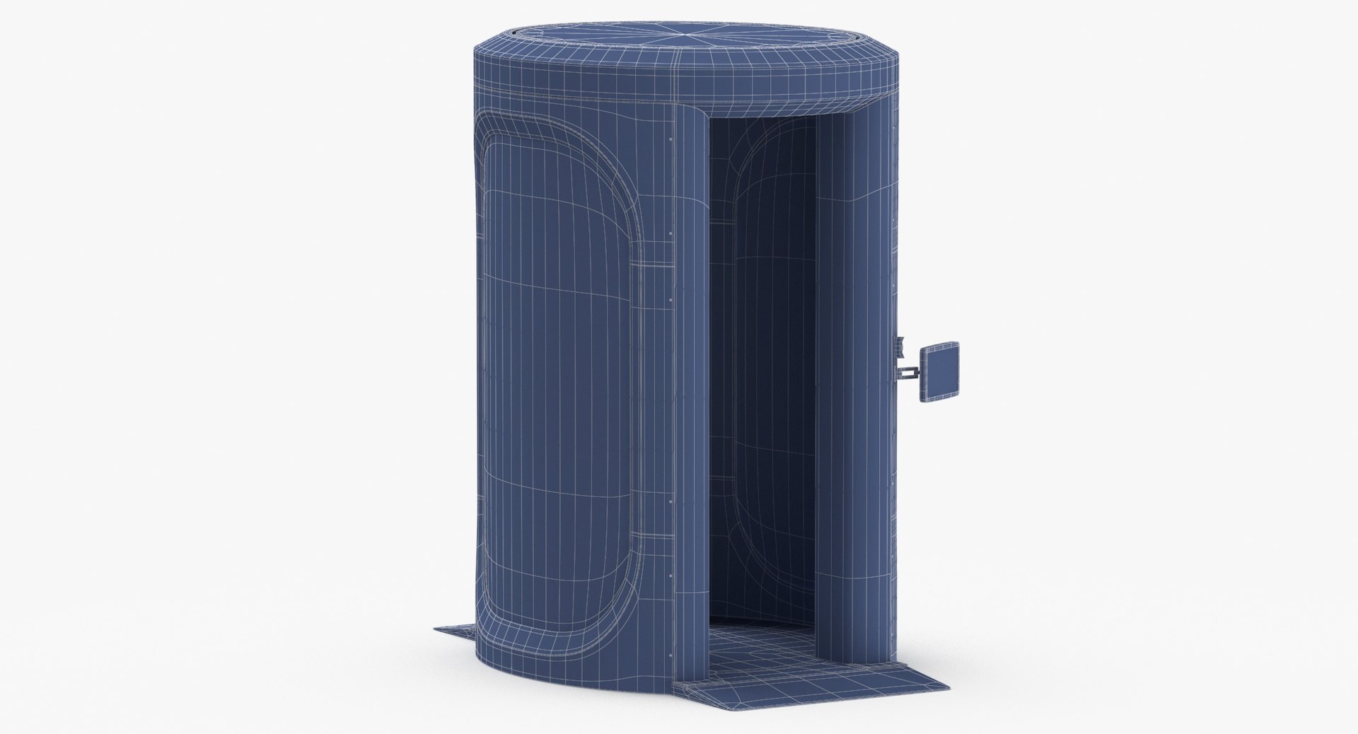 3D Full Body Scanners ON Or OFF Clean And Dirty Model - TurboSquid 2235433