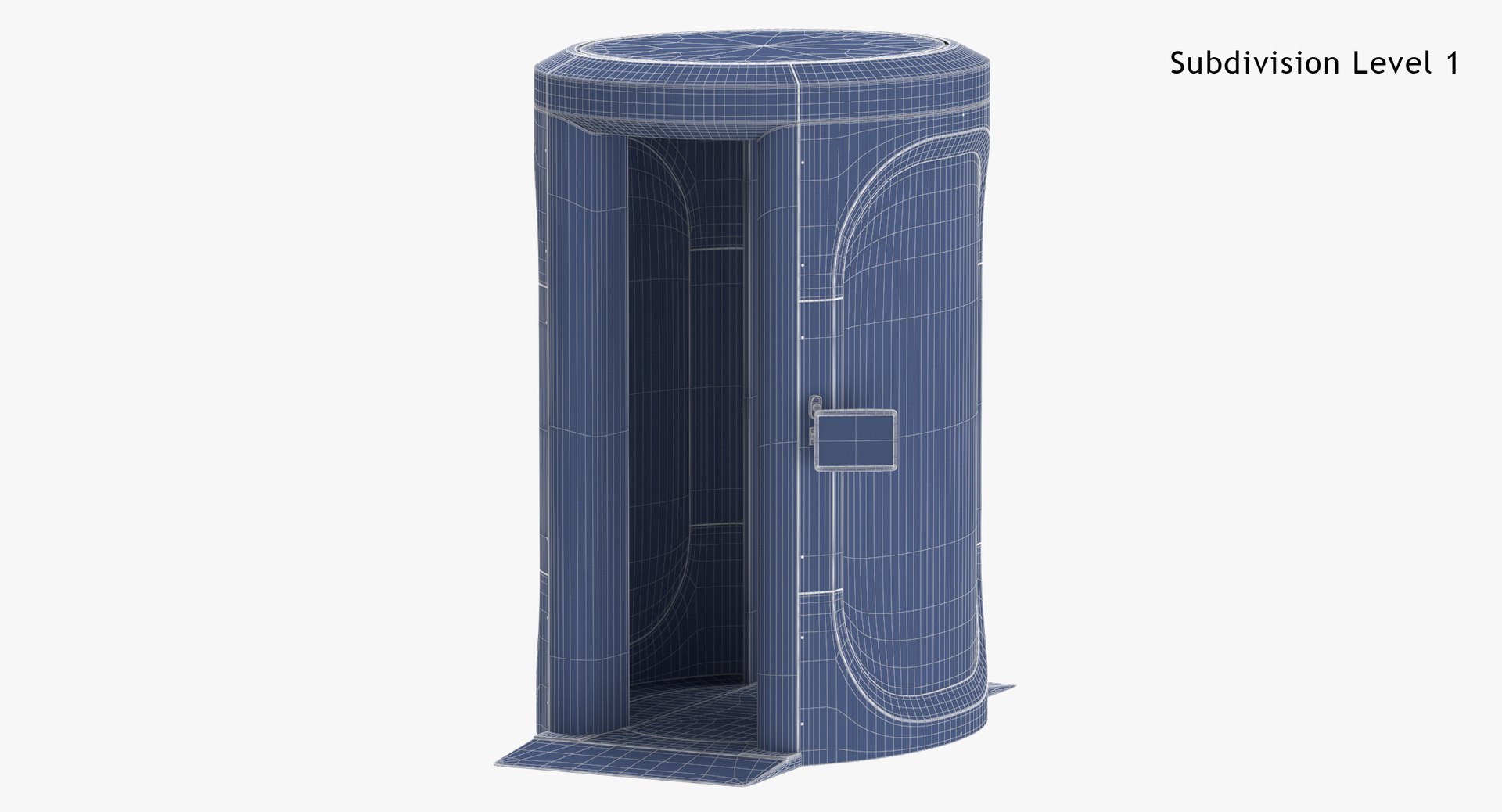 3D Full Body Scanners ON Or OFF Clean And Dirty Model - TurboSquid 2235433