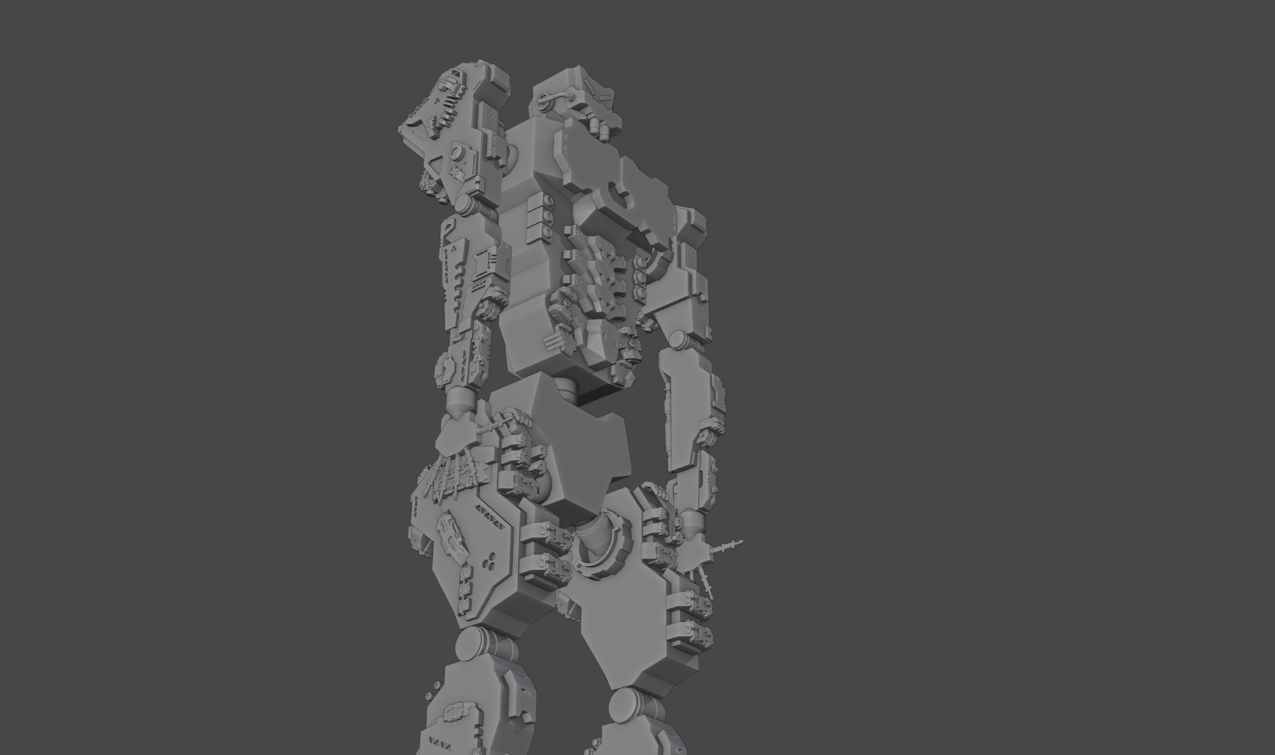 3D Cyberpunk Robot 3 - TurboSquid 1900855