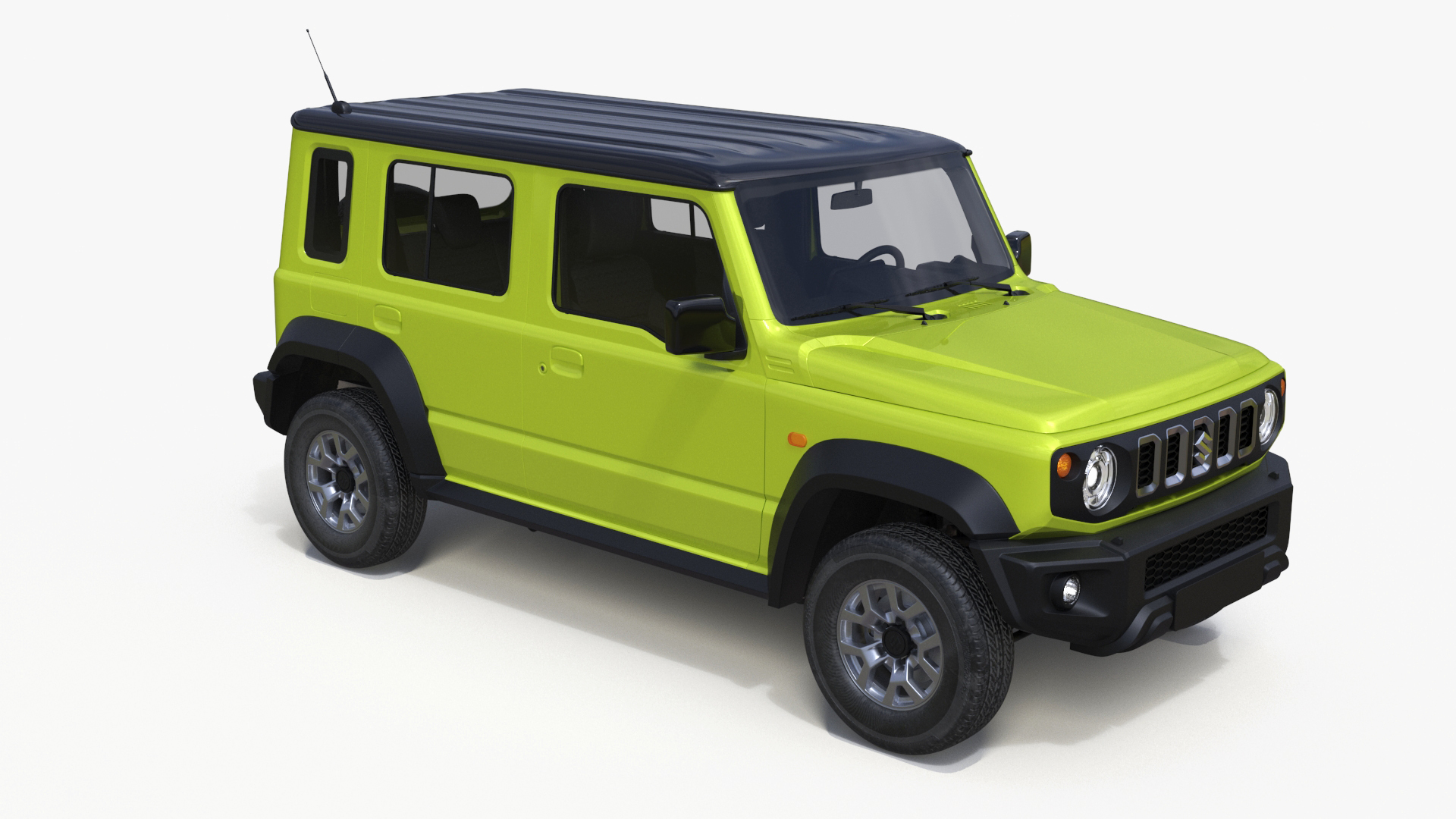 3D Model Suzuki Jimny 2025 SUV Green Rigged - TurboSquid 2381971