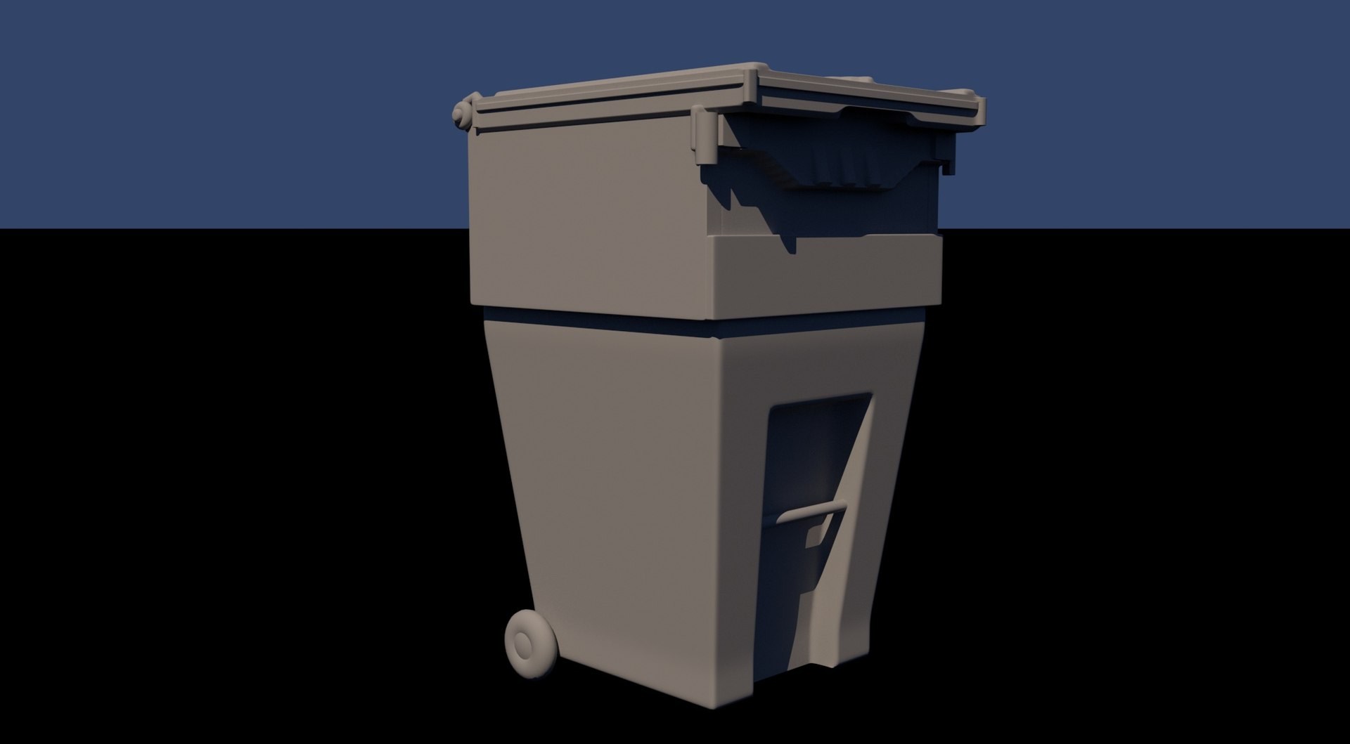 3D Model Garbage Can 2 - TurboSquid 1784657
