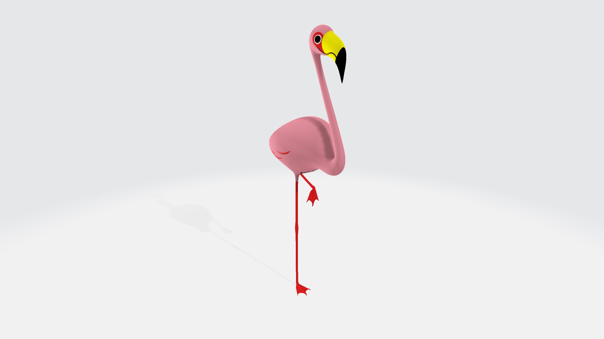 3D Flamingo Model - TurboSquid 2304380