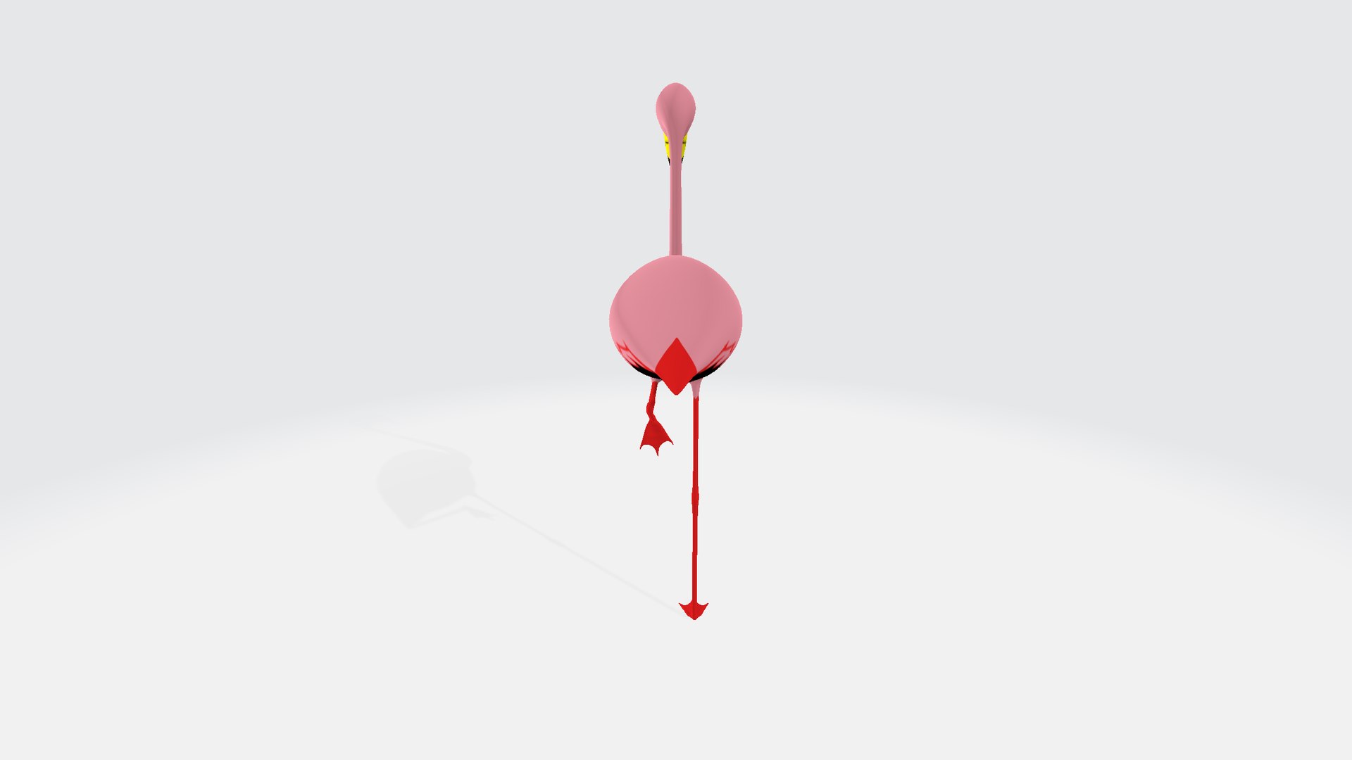 3D Flamingo Model - TurboSquid 2304380