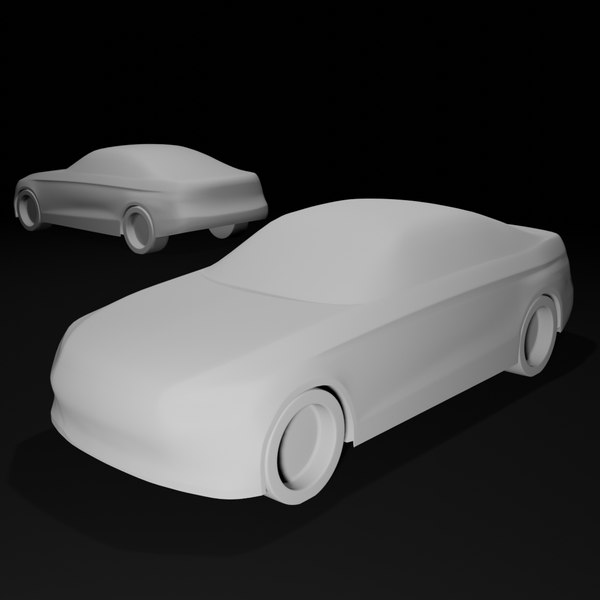 3D car base - TurboSquid 1623356
