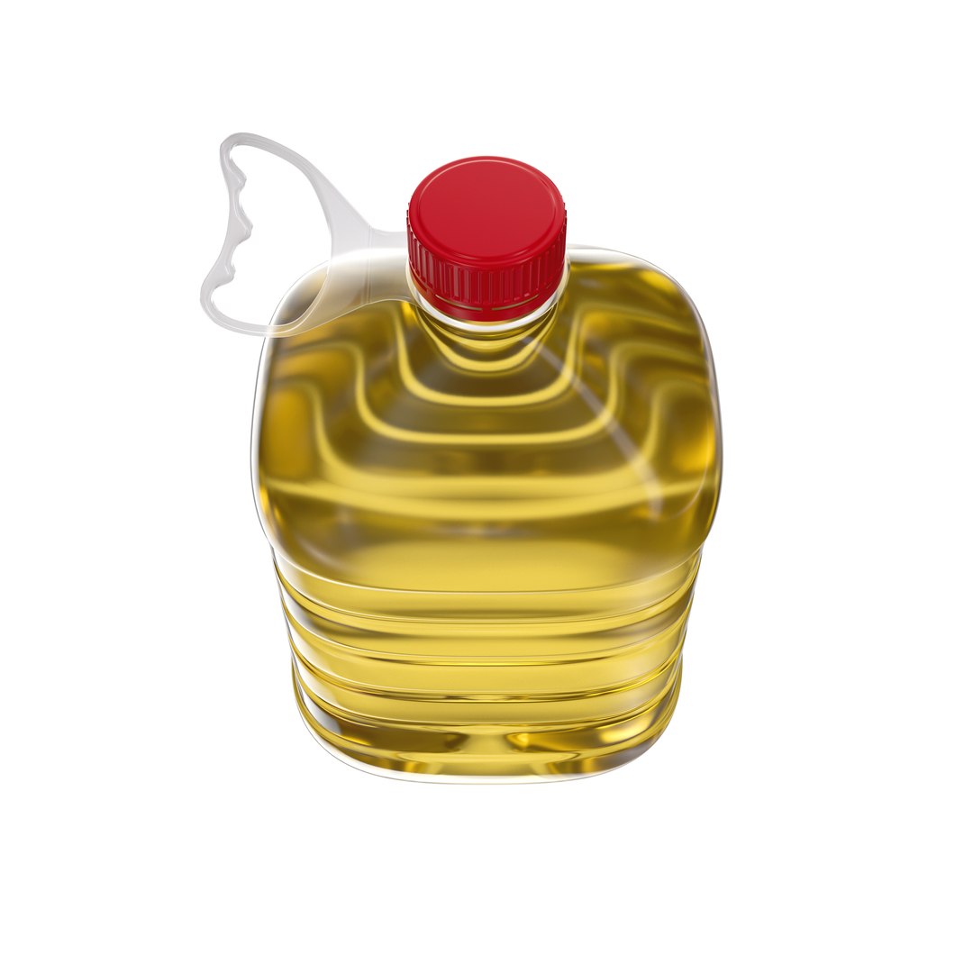 Cooking Oil Container 4 Litre Model - TurboSquid 2433550