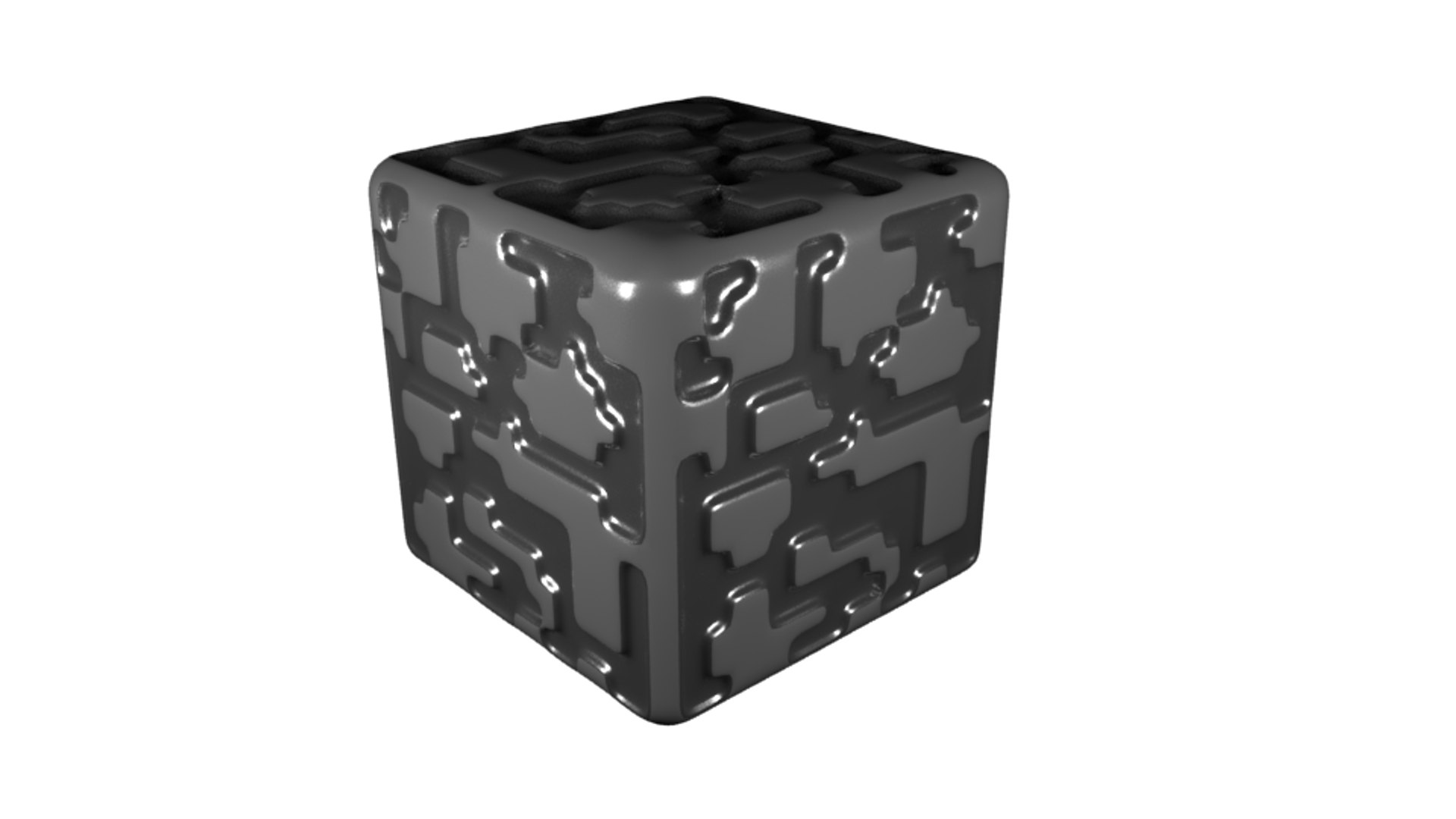3D cobblestone block - TurboSquid 1576638