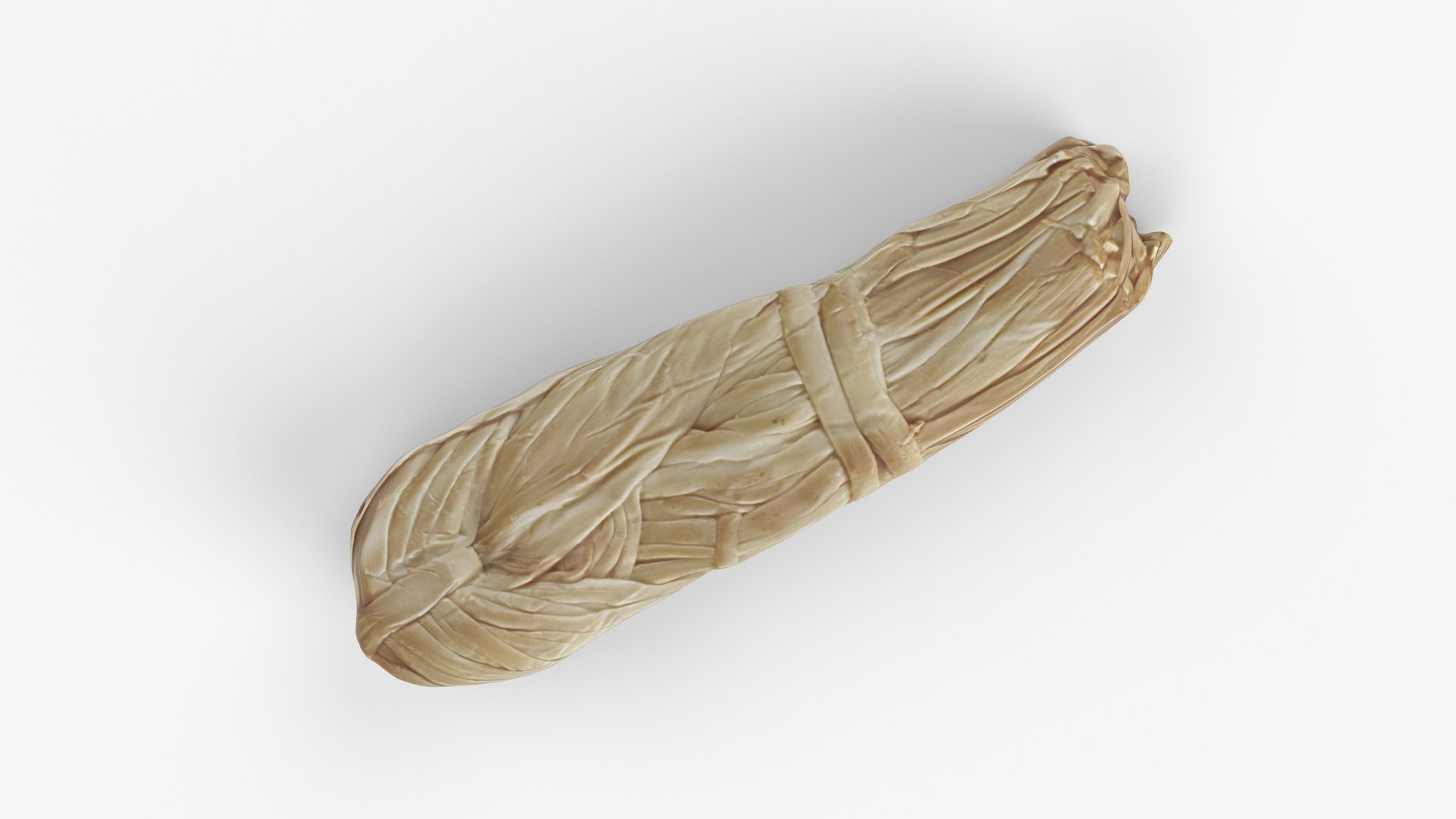 3D Photorealistic 3D Scan Of Suluguni Cheese Braid - TurboSquid 2349617
