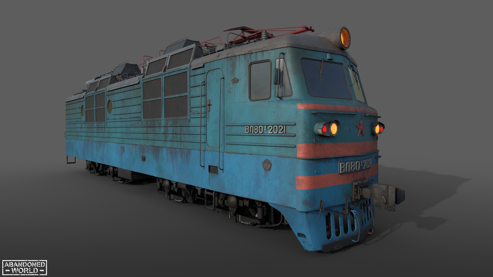 Soviet Electric Locomotive For UE4 3D Model - TurboSquid 2073061