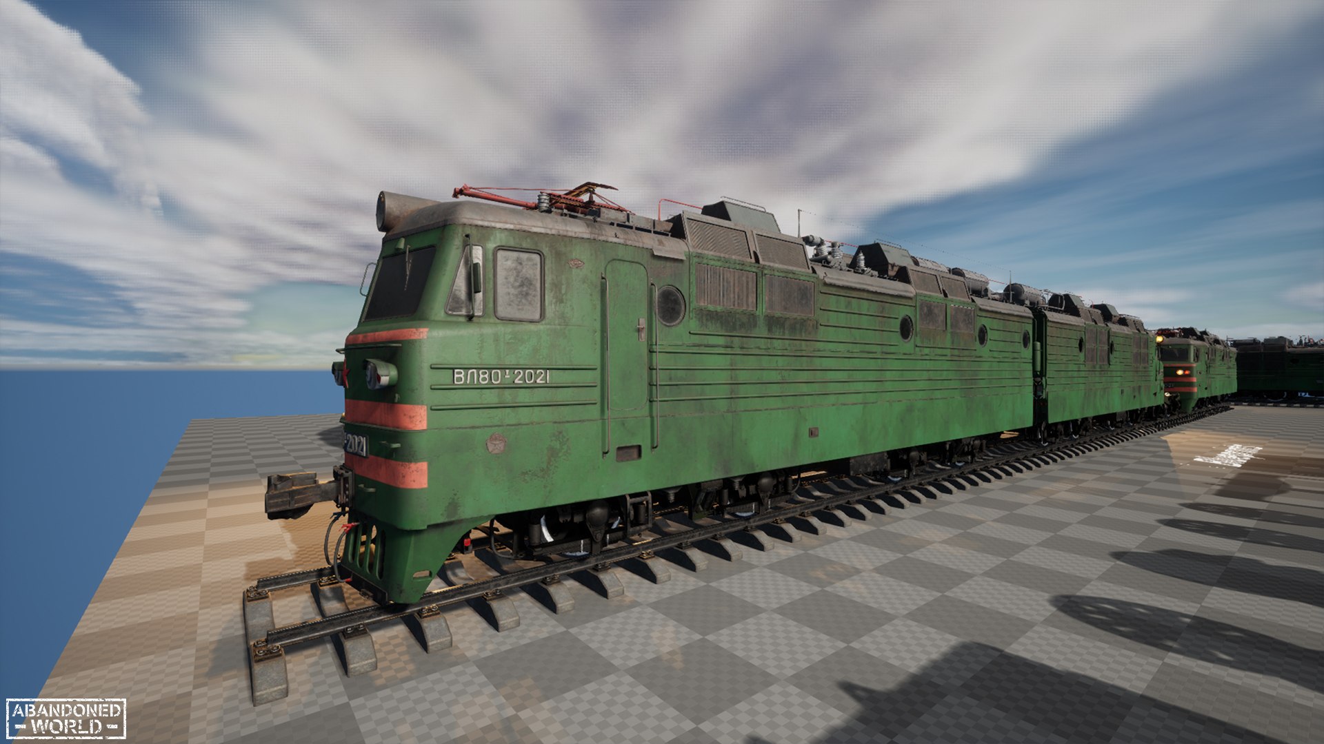 Soviet Electric Locomotive For UE4 3D Model - TurboSquid 2073061