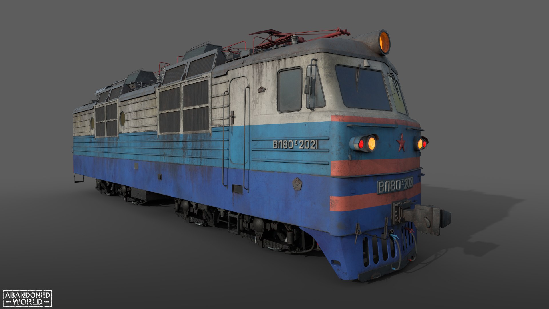 Soviet Electric Locomotive For UE4 3D Model - TurboSquid 2073061