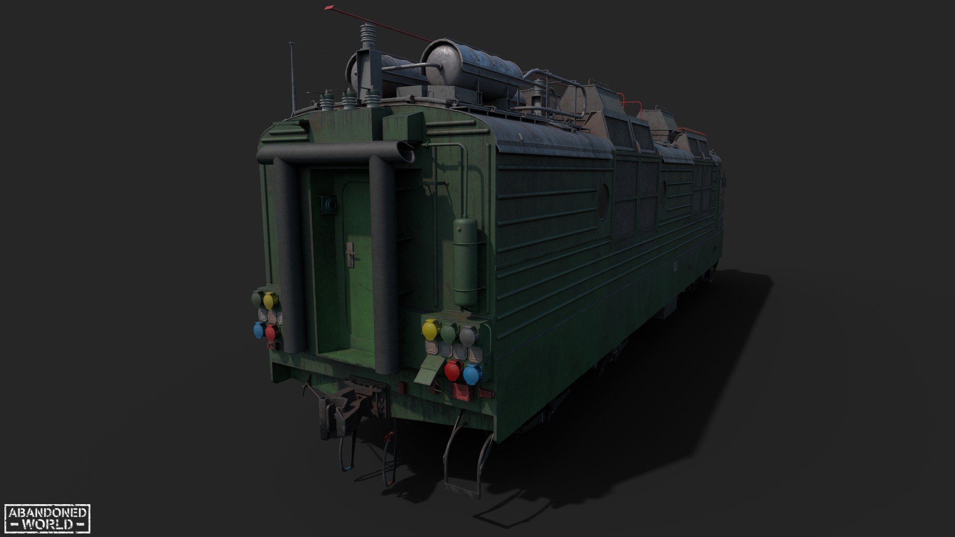 Soviet Electric Locomotive for UE4 3D model - TurboSquid 2073061