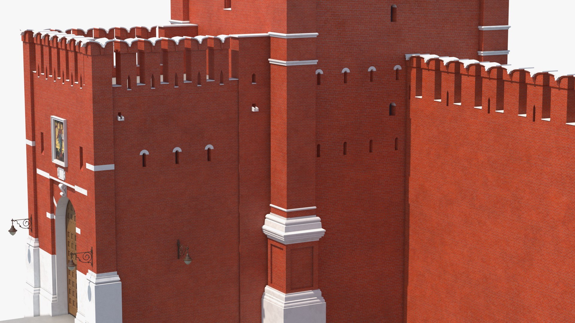 3D moscow kremlin spasskaya tower model - TurboSquid 1561124