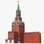 3D Moscow Kremlin Spasskaya Tower Model - TurboSquid 1561124